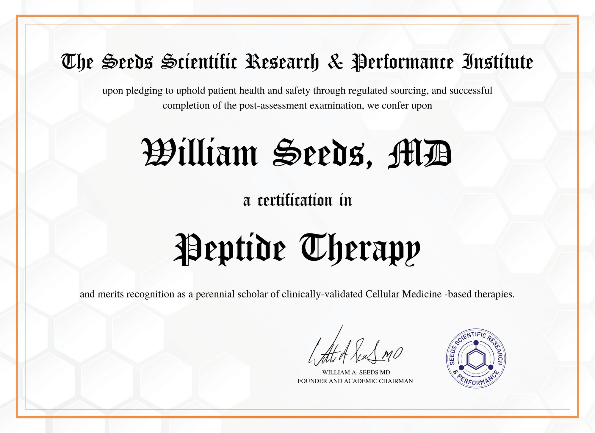 Peptide Therapy Certification - Training Bundle - SSRP Institute